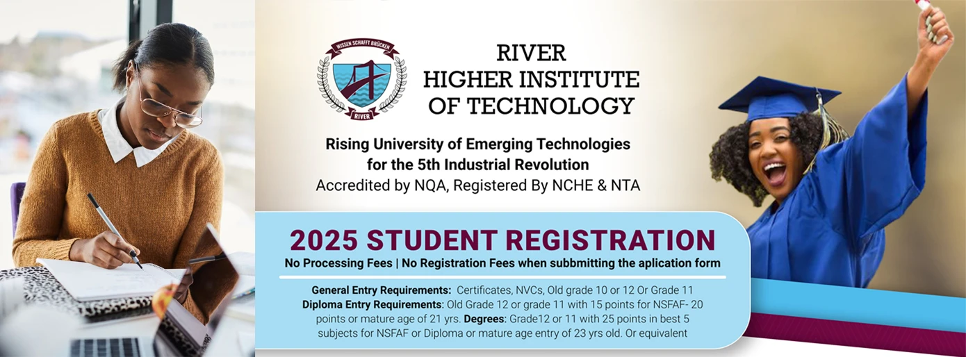 River Higher Institute of Technology, Namibia • Uni2Study.com